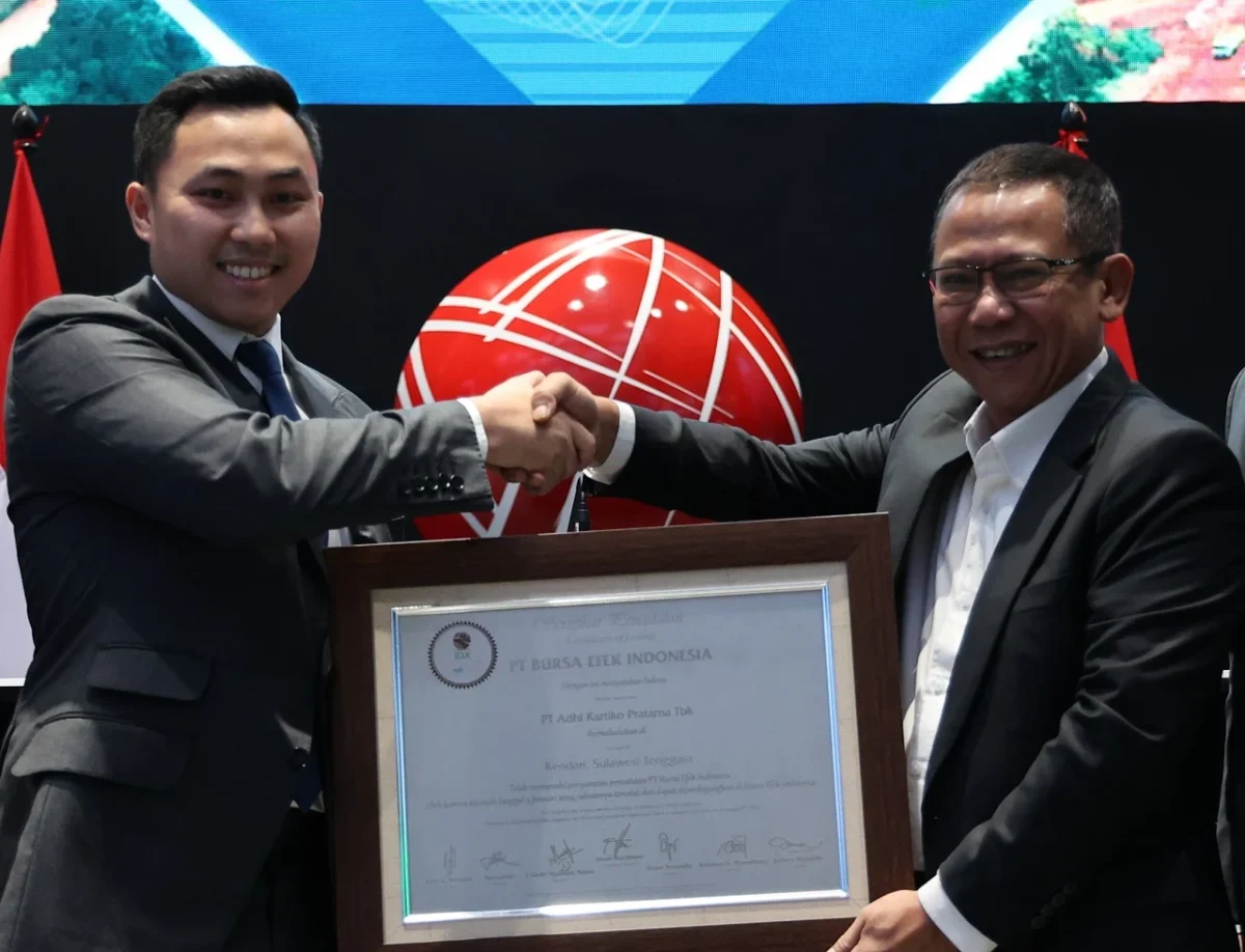 Listing Ceremony of PT Adhi Kartiko Pratama Tbk (NICE) Shares on the ...