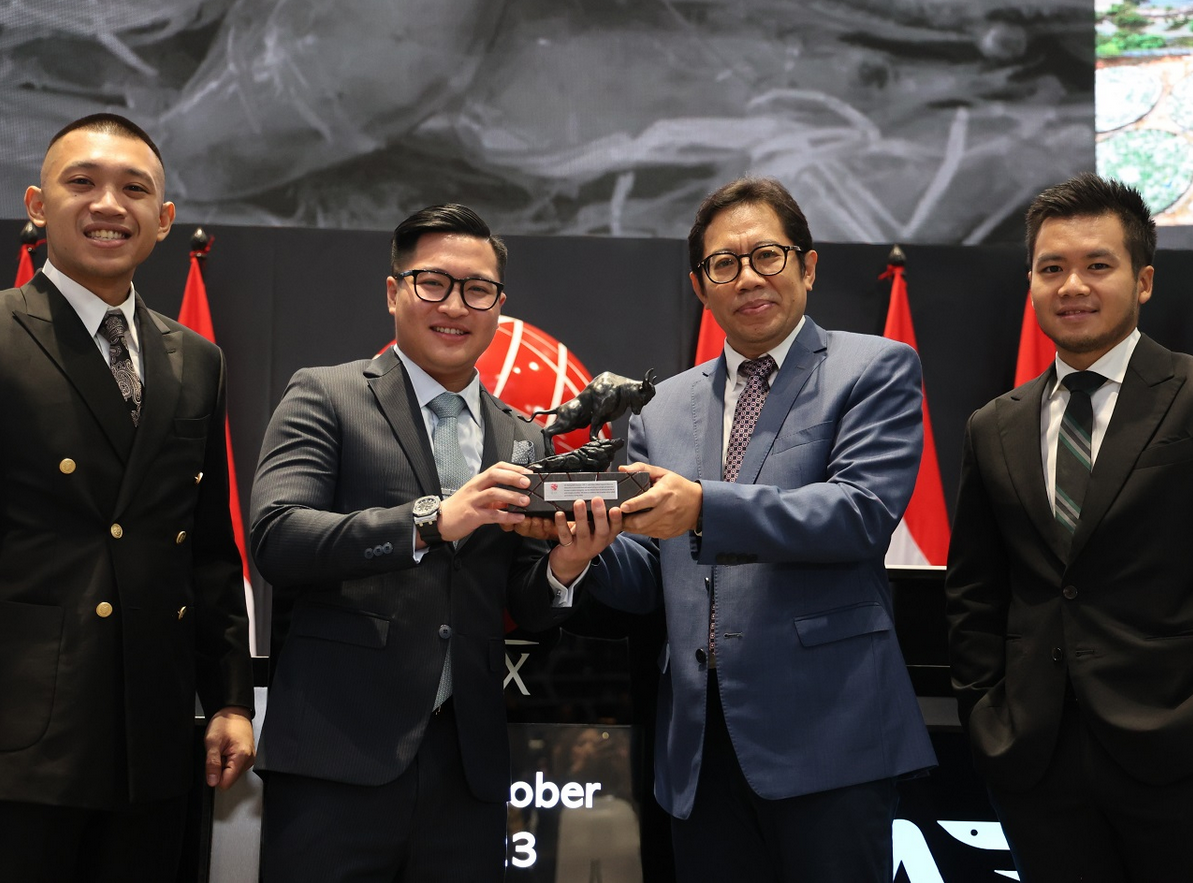 Listing Ceremony of PT Agro Bahari Nusantara Tbk (UDNG) on Indonesia ...