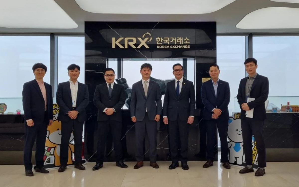 IDX Visits KRX, Korea Investment Management, KB Securities, and Embassy ...
